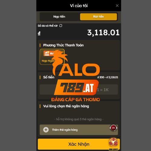 Hướng dẫn rút tiền ALO789 nhanh nhất và mới nhất năm 2024 - ALO789